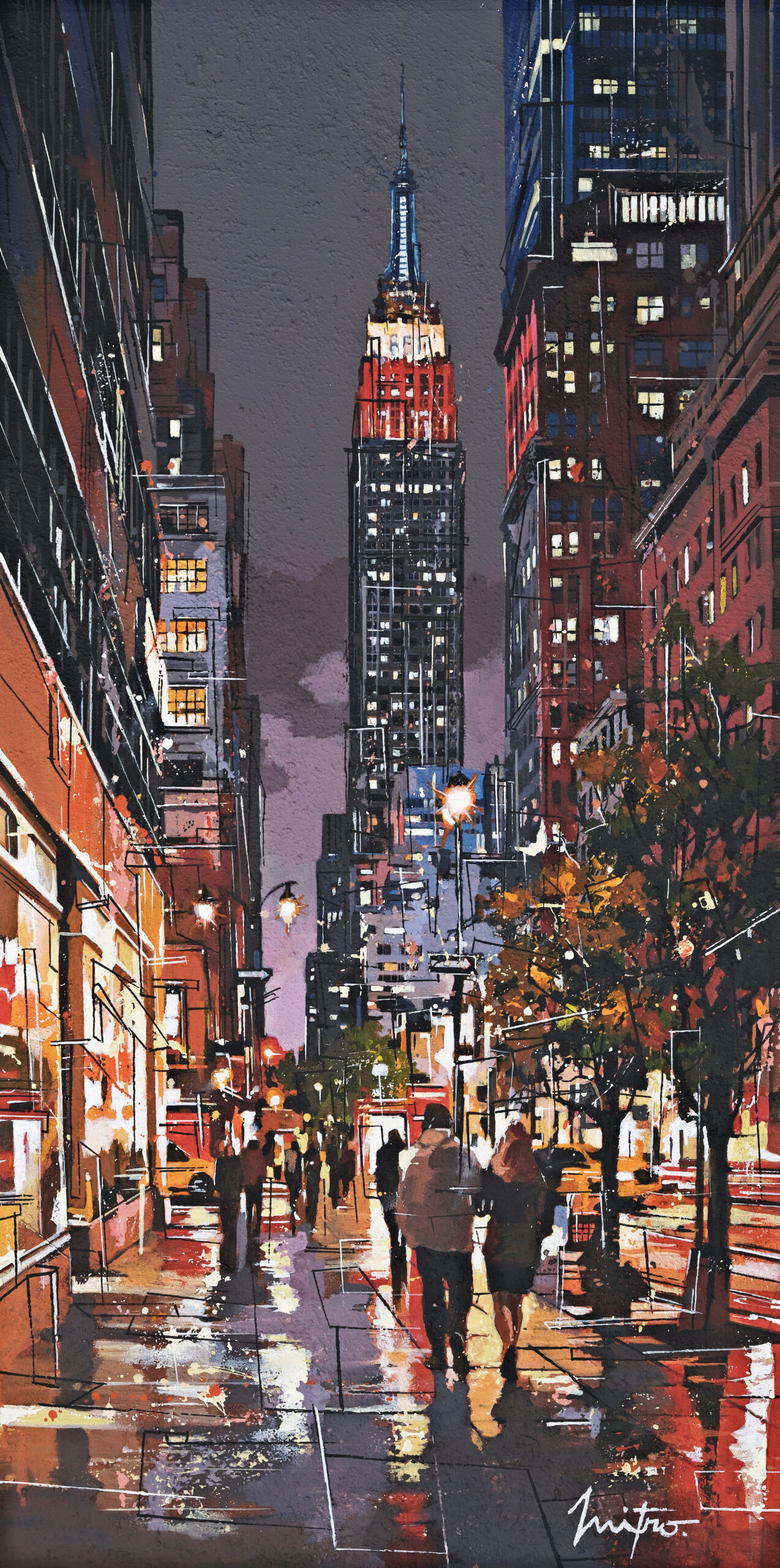 Après la pluie New York | Mitro - Art2BO